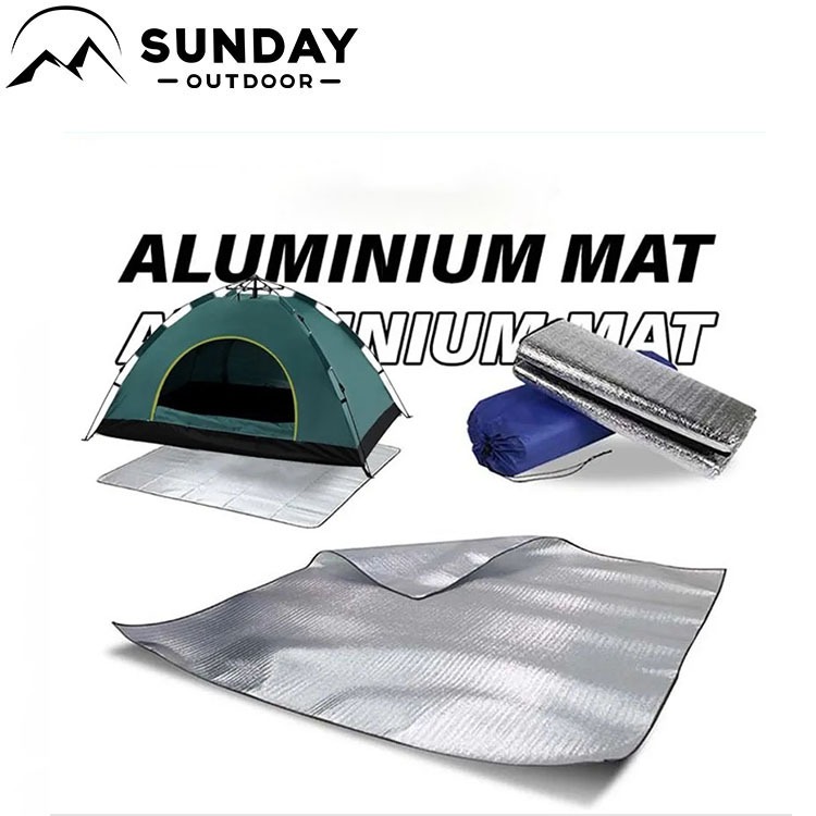 Sunday Outdoor Camping Sleeping Mattress Pad Aluminium Foil EVA Mat ...