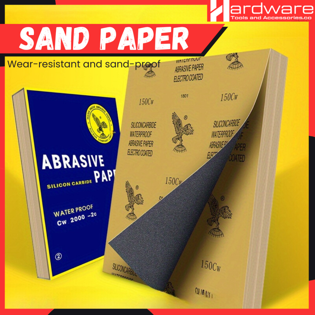 Sand paper Liha (Original Korean Eagle) Waterproof Abrasive Sandpaper ...