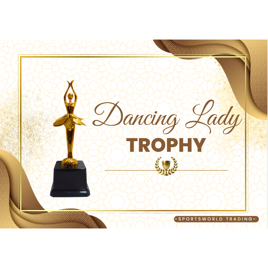 Lady Gold Trophy ( YG-290 )( Customize Available ) | Shopee Philippines