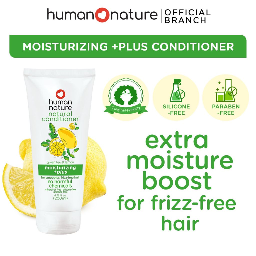 Human Nature Natural Moisturizing Plus Conditioner Green Tea & Lemon ...