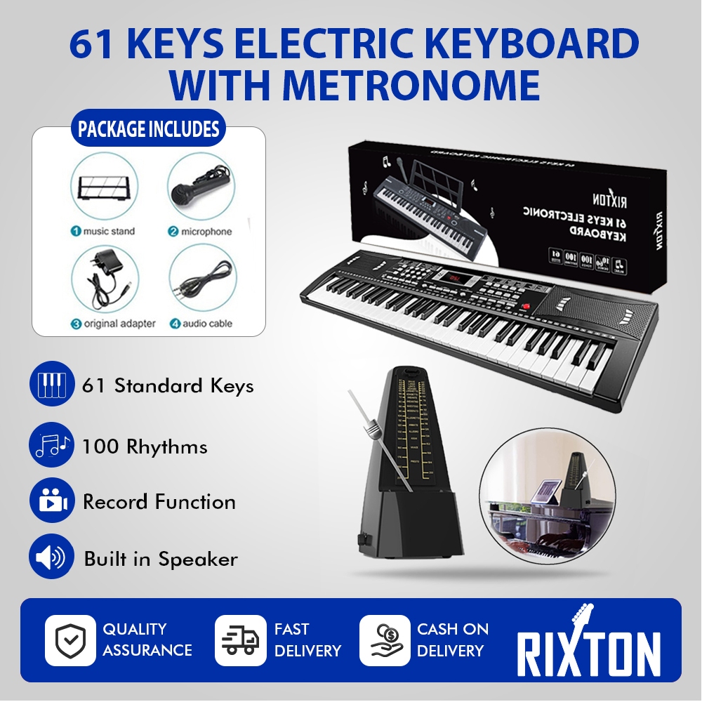 Rixton Electronic Piano Digital Keyboard Piano Portable Piano Beginner ...