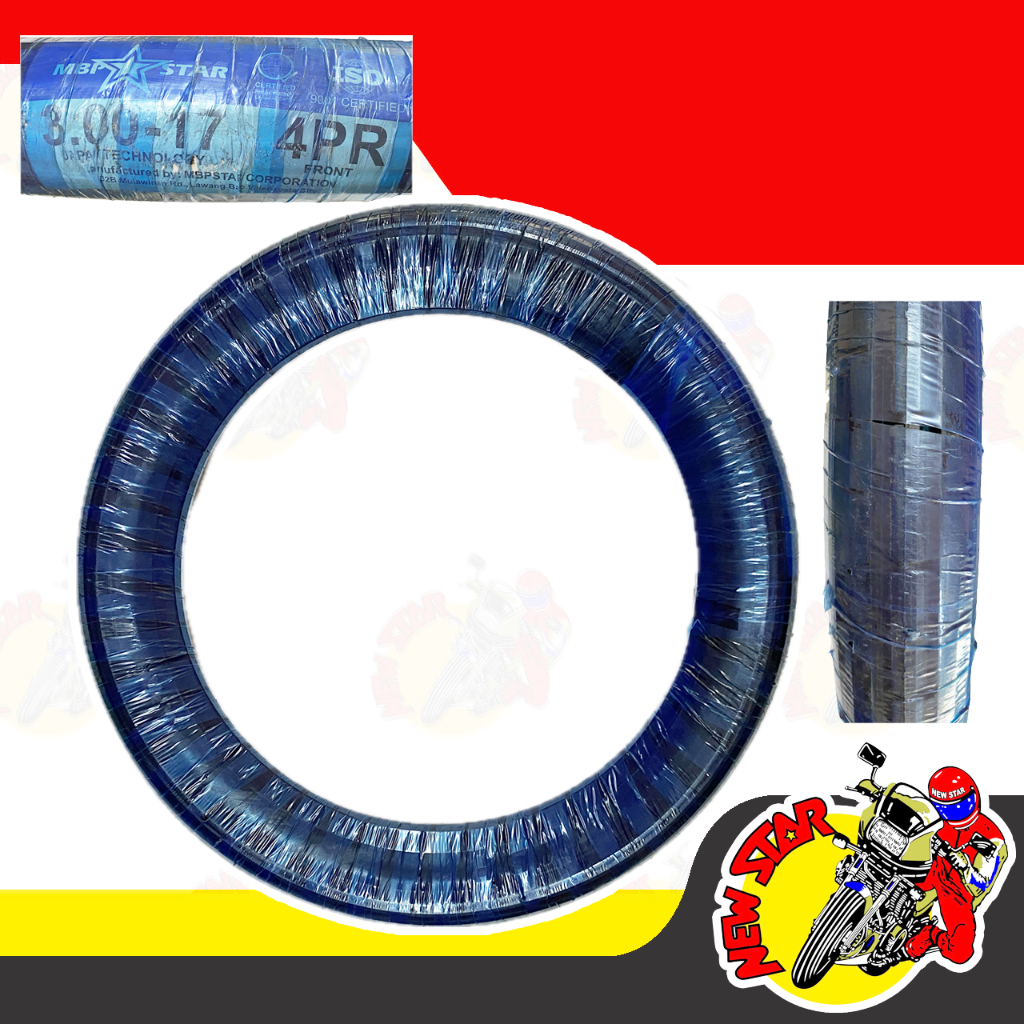 MBP-3.0x17Fr-SL | Tire 3.0X17 Front (Straight Line) | Genuine MBP Star ...
