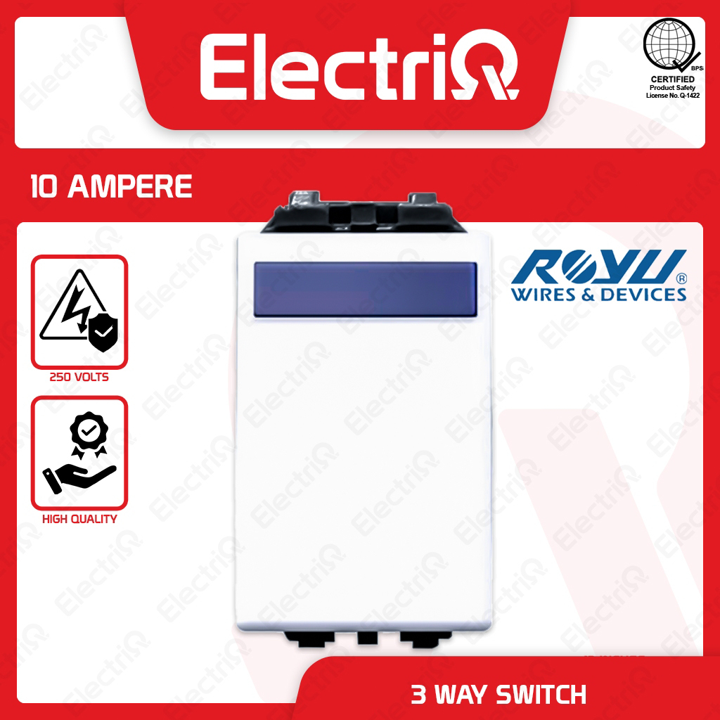 Electriq l Royu 3 Way Switch RWS3 | Shopee Philippines
