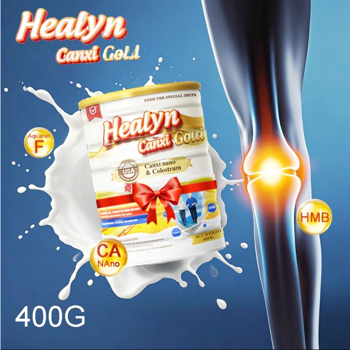 Healyn Canxi Gold milk 400g - prevents osteoporosis, arthritis and ...