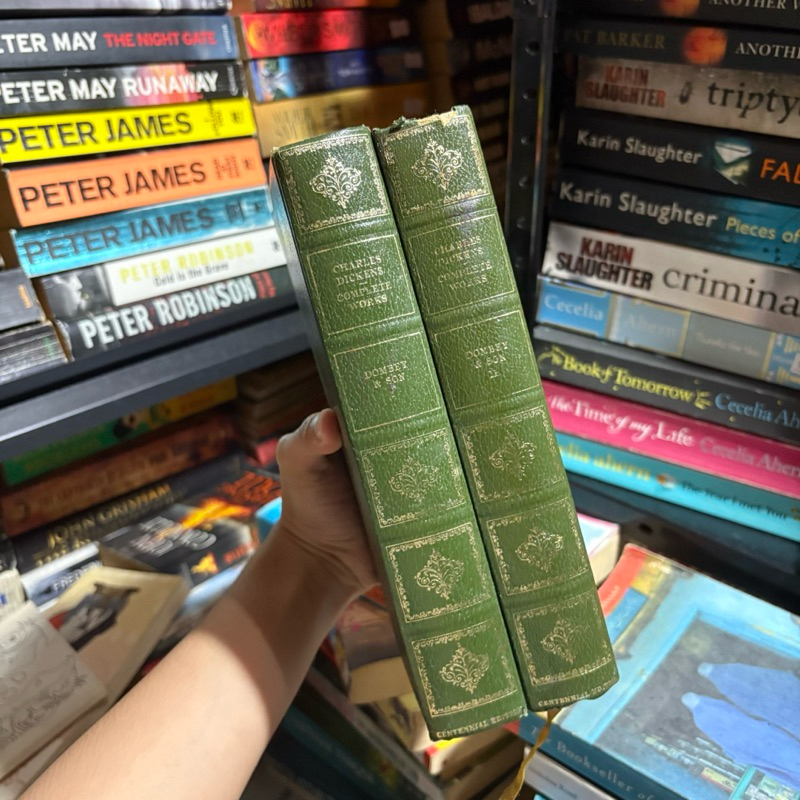 Charles Dickens Leatherbound Classics (Dombey and Son Volumes I and II) | Shopee Philippines