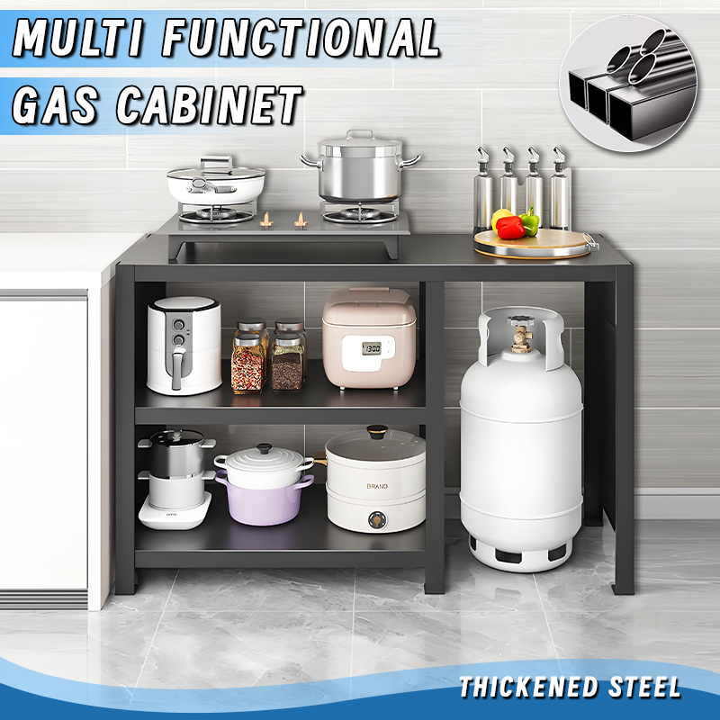 Kitchen Gas Stove Stand storage Rack Heavy Duty Gas Tank Holder Kitchen ...