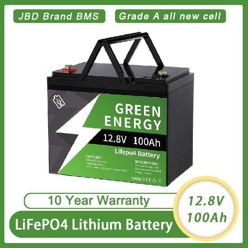 GREEN ENERGY Battery 12v 100ah Lifepo4 Battery, Lithium Battery ...