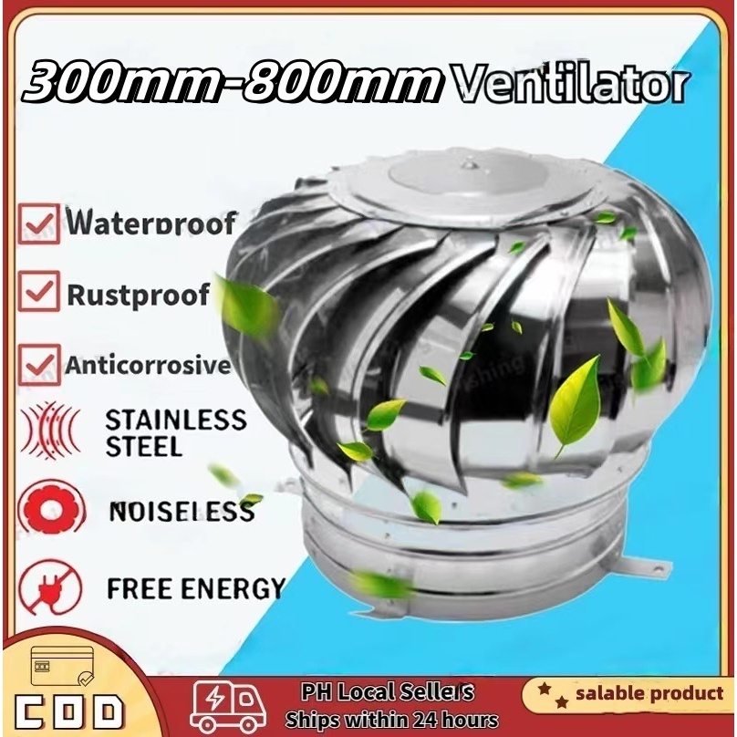 Ventilator 500mm Multipurpose Automatic Exhaust Fan Stainless Steel ...