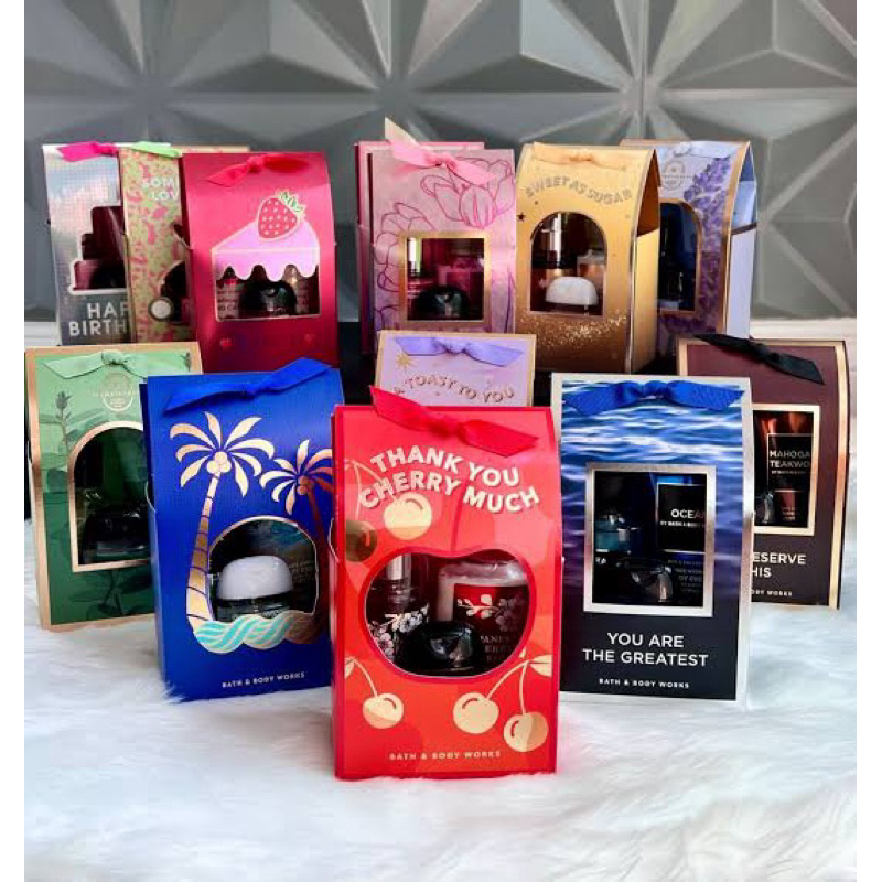 Bath & Body Works Travel Size Gift Set | Shopee Philippines