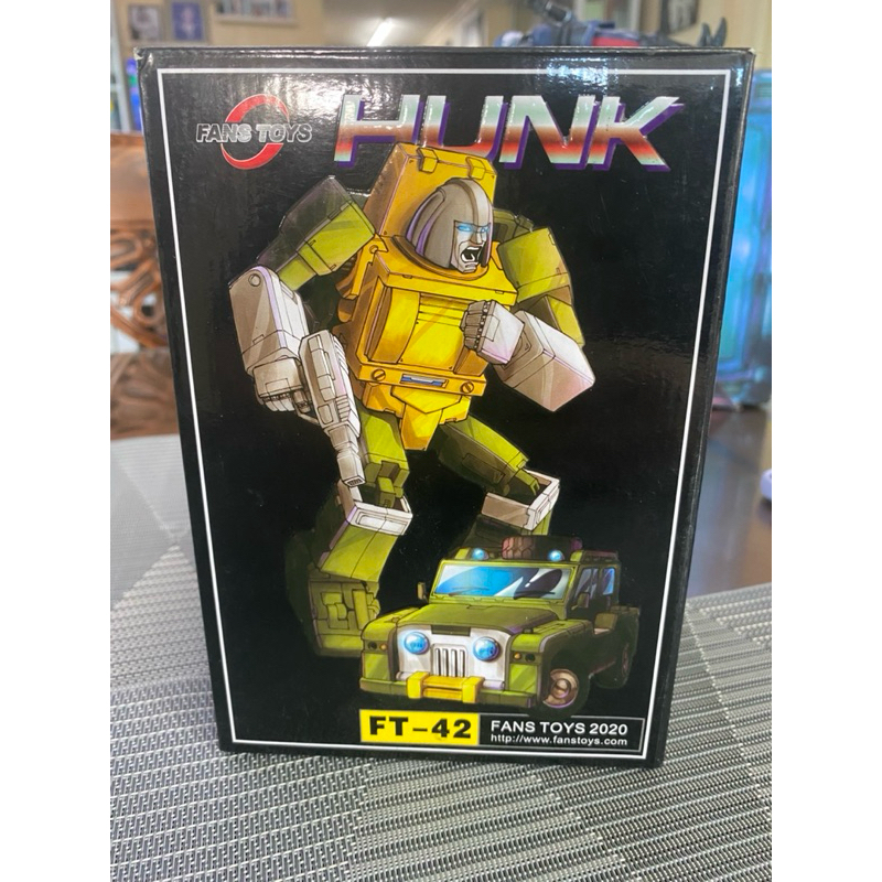 Fans Toys HUNK FT-42 3rd Party Masterpiece MP Transformers Brawn - Back ...