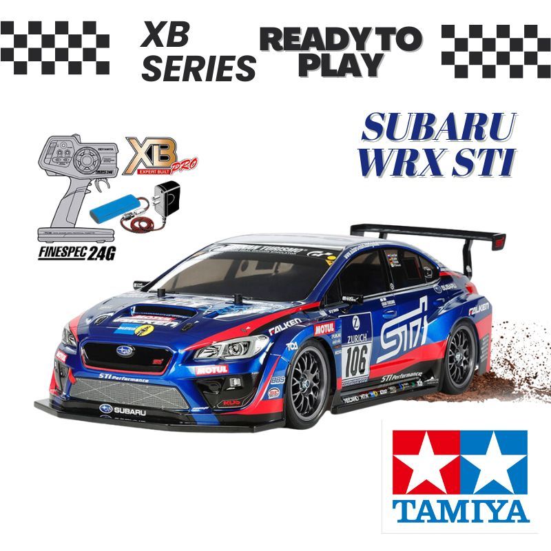 Tamiya 1/10 XB Series Racing Fighter / SUBARU WRX / Mighty Frog Painted ...