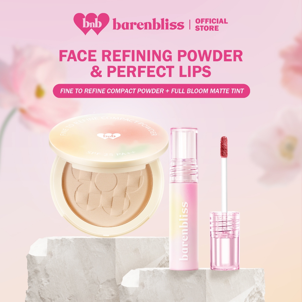 barenbliss BNB Fine to Refine Compact Powder + Full Bloom Matte Tint ...