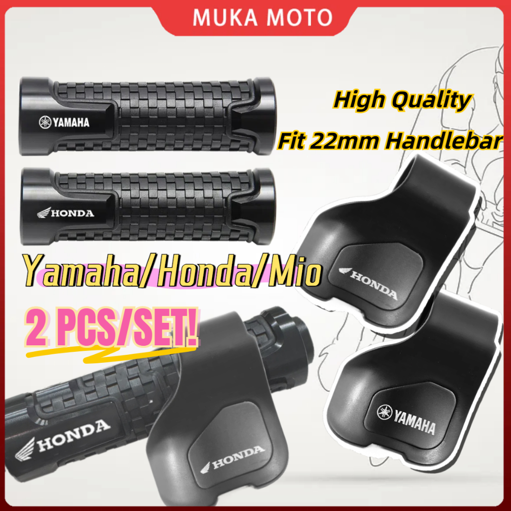 Yamaha Honda Mio Motorcycle Handle Grip & Throttle Booster Right Side ...