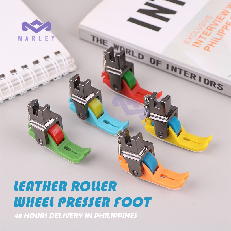 Sewing Machine Leather Roller Wheel Presser Foot Of Flat Car Fabric ...
