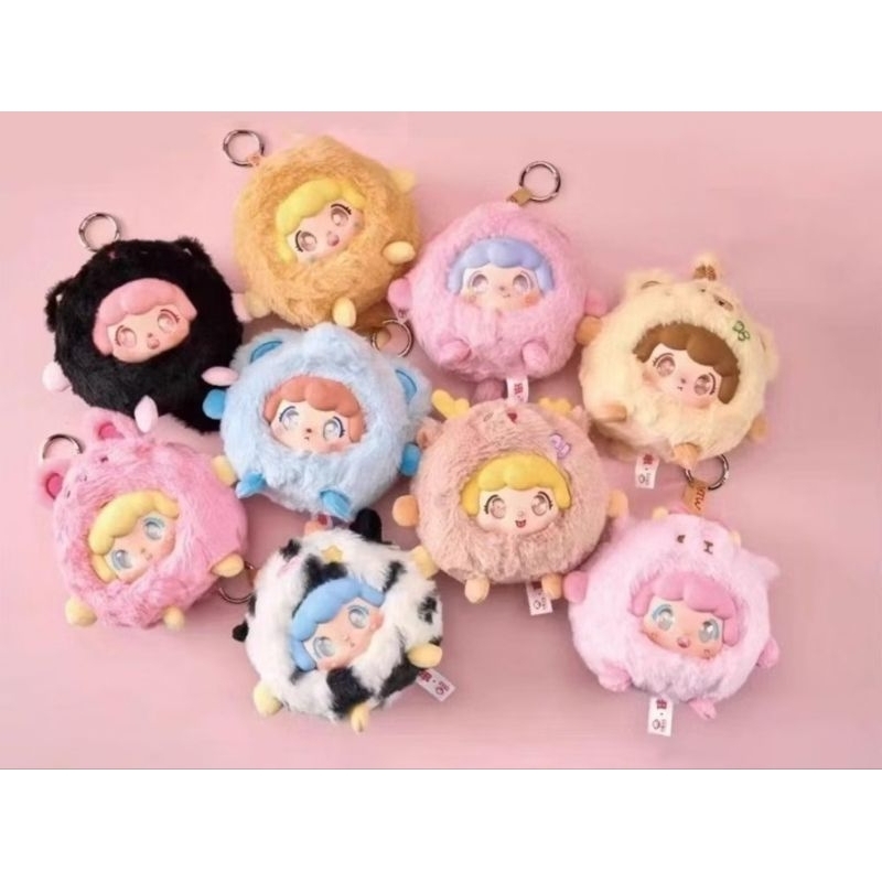 PLUSH TOYS BAG CHARMS ANIK ANIK- MAN CHAO, MIA ZOO, MIGO, BABY THREE ...