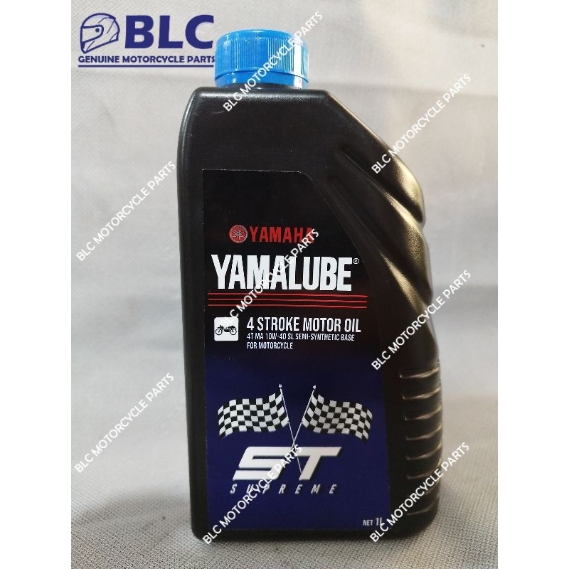 Yamalube ST SUPREME Motor Oil 4T MA 10w-40 SL Semi-Synthetic Base 1L | Shopee Philippines