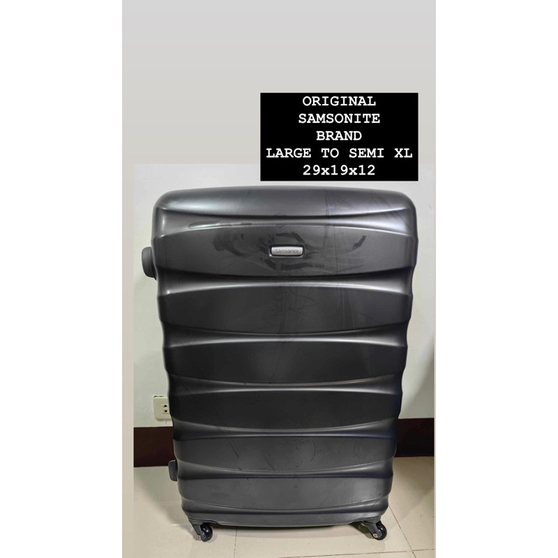 SAMSONITE BRAND LARGE LUGGAGE | Shopee Philippines