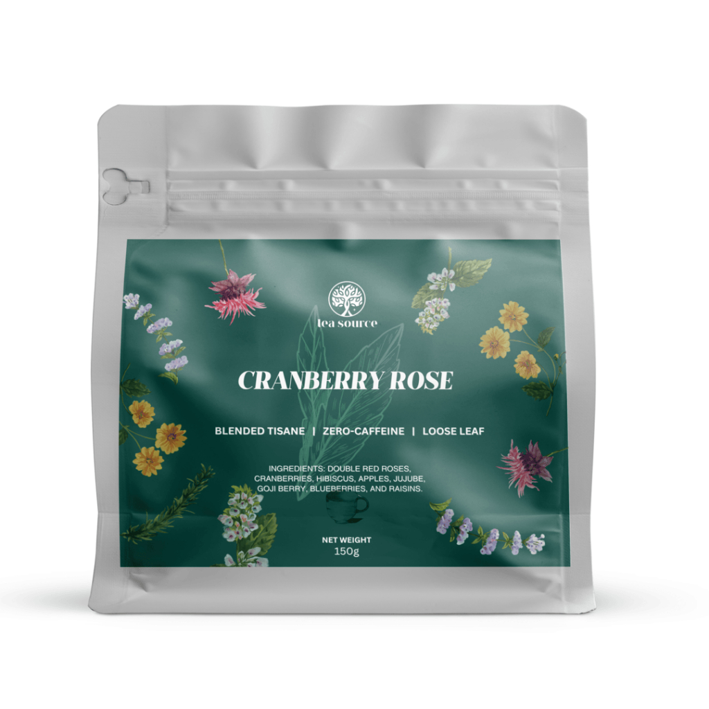 Cranberry Rose Tea | Floral & Fruity Herbal Blend | Tea Source ...
