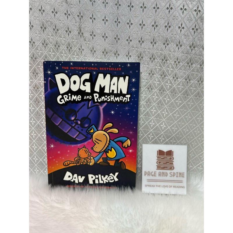 Preloved DOG MAN | Grime and Punishment | Dav Pilkey | Paperback | EUC ...