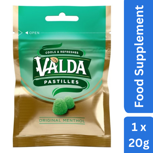 Share: Valda Pastilles Original Menthol 20g | Shopee Philippines