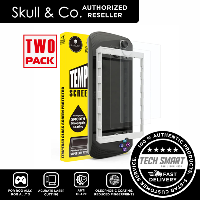 Skull & Co. Tempered Glass Screen Protector for ROG Ally, ROG Ally X ...
