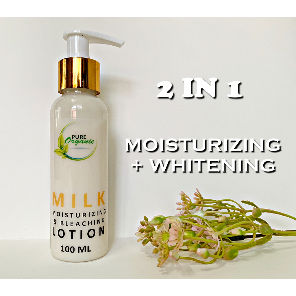 Luxurious Milk Body Lotion by Pure Organic Skin Moisturizer | Shopee ...