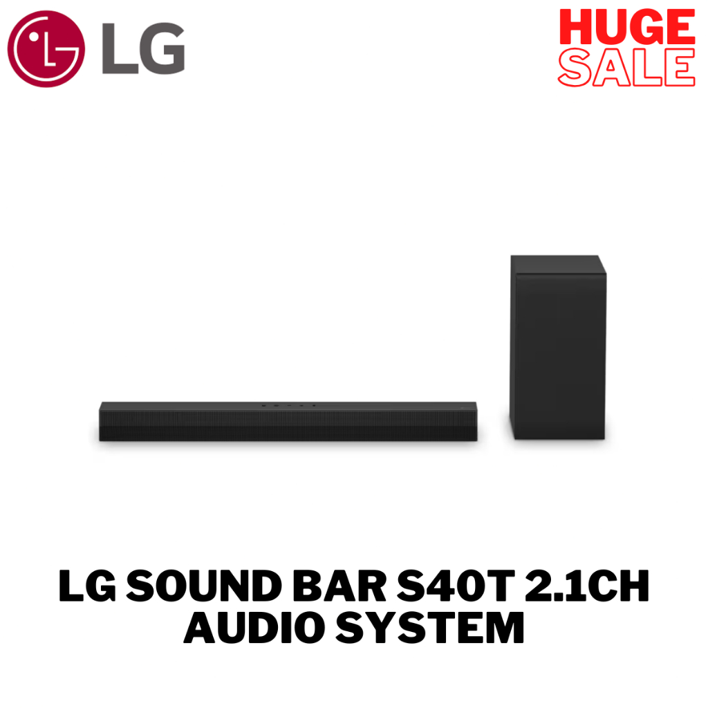 S40T LG Soundbar for TV with Dolby Audio™ 2.1 channel | Shopee Philippines