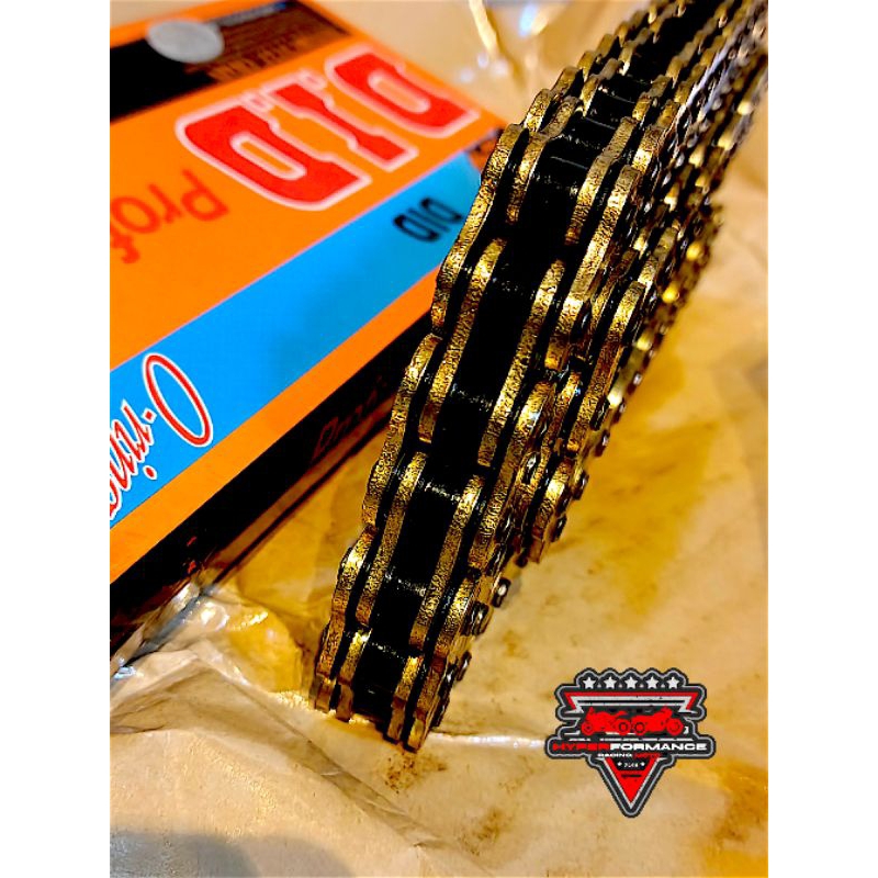 DID 520H O-RING HEAVY DUTY GOLD CHAIN / 510HV- 120L D.I.D GOLD CHAIN O ...
