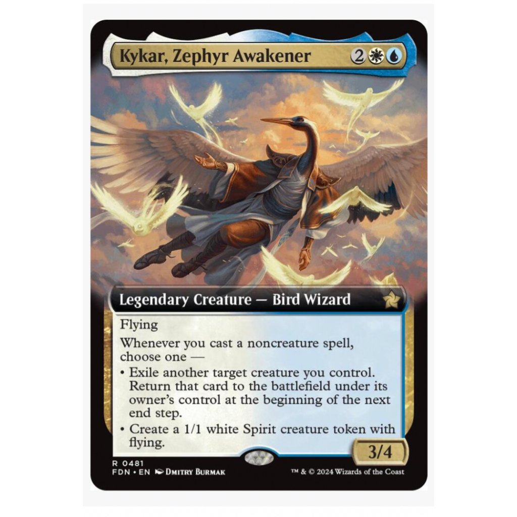 Kykar, Zephyr Awakener (Extended Art) - Foundations (FDN) | Shopee Philippines