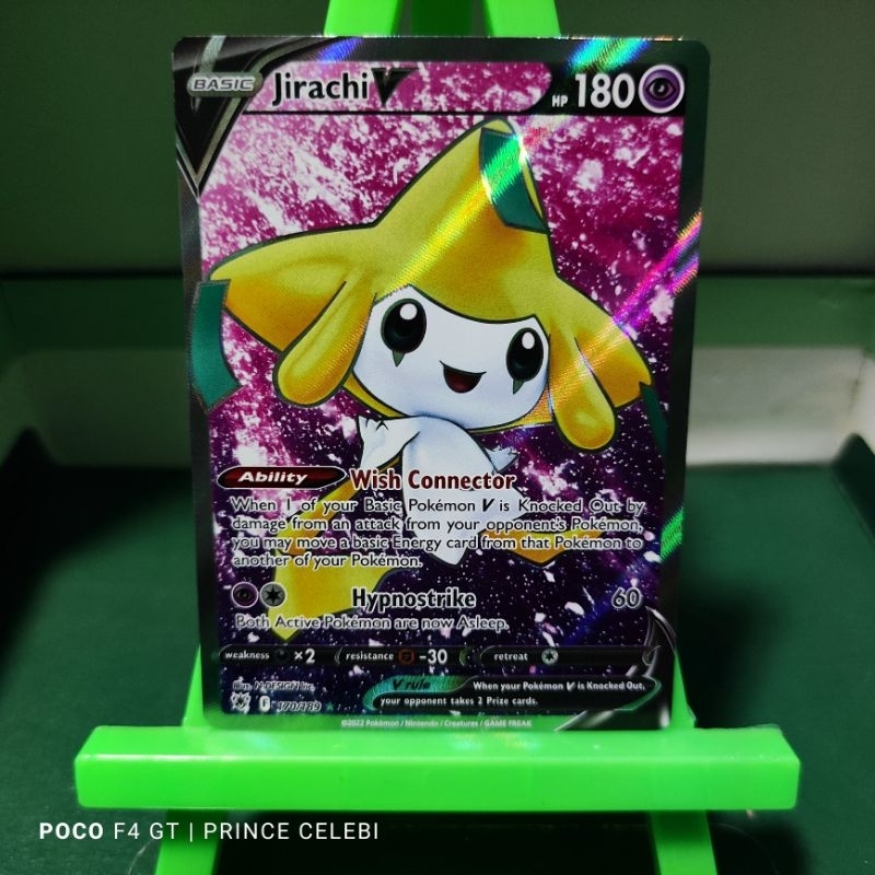 Pokemon TCG - Jirachi V Full Art | Shopee Philippines