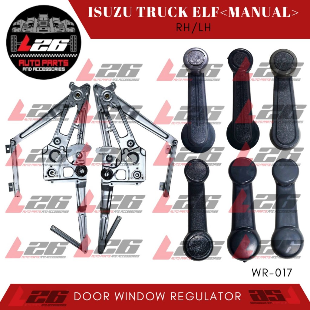 L26 Isuzu Elf Giga/Eagle Eye Manual Door Window Regulator/Mechanism ...