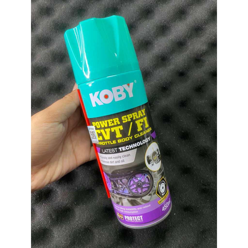 KOBY POWER SPRAY MOTO CVT CLEANER WITH THROTTLE BODY CLEANER LUBRICANTS ...