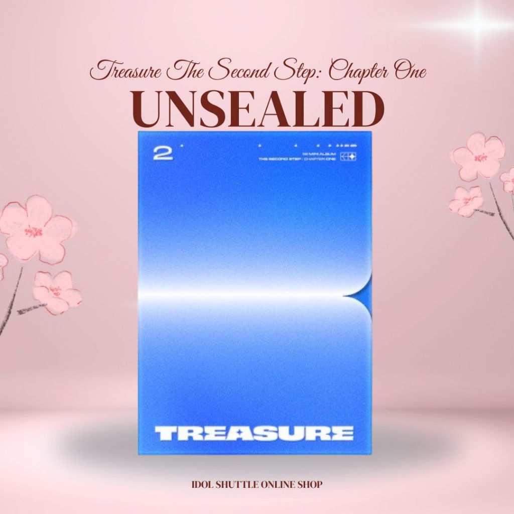 Treasure - The Second Step: Chapter One [Blue] Unsealed Album | Shopee ...
