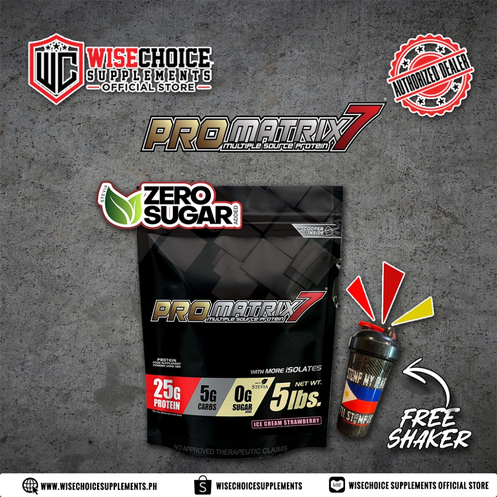 Vs Nutrition Promatrix 7 Whey Protein 5 lbs | Shopee Philippines