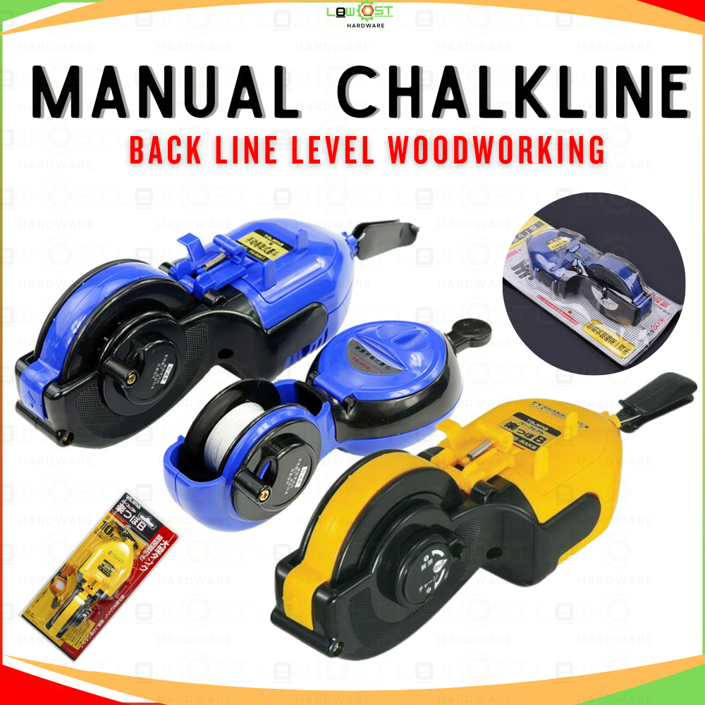 chalk line reel carpenter marker chalk line tracer INK marking tool ...