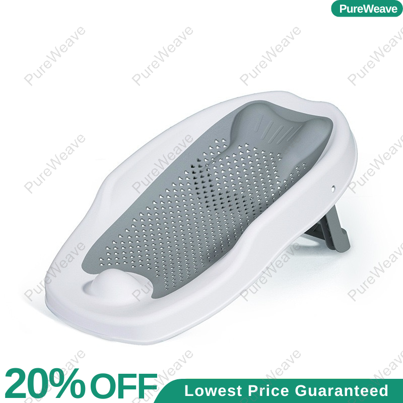 PureWeave Baby Bath Tub Shower Bathing Bed with Net Ergonomic Support ...