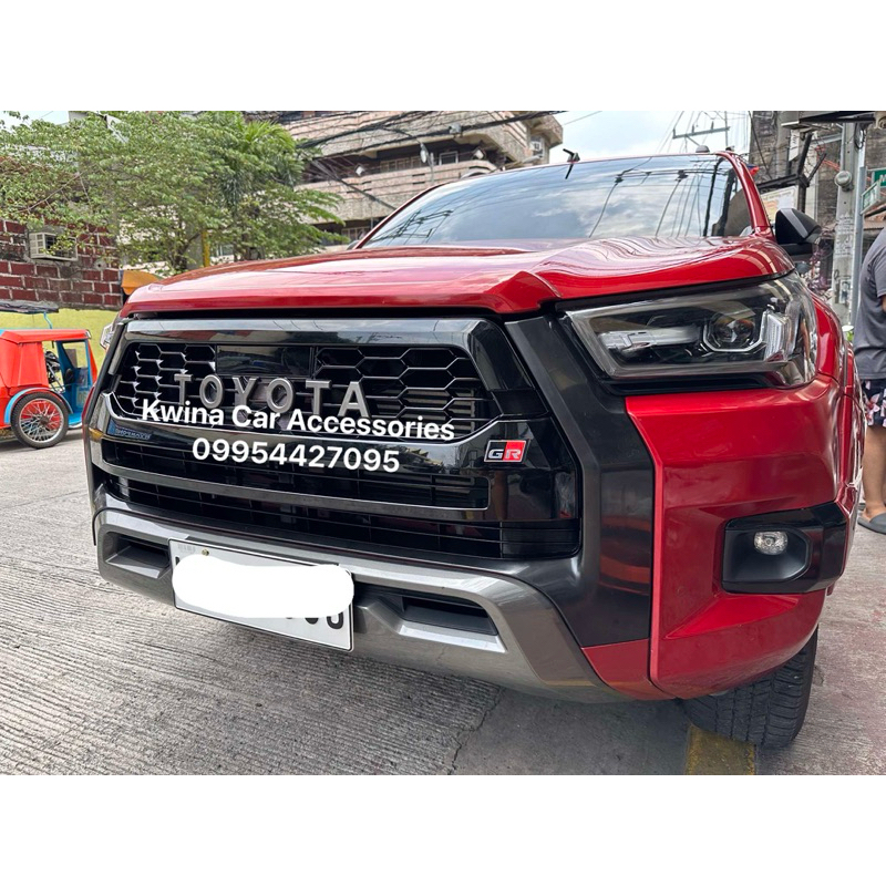 HILUX CONQUEST 2021-2025 GR FRONT GRILL | Shopee Philippines