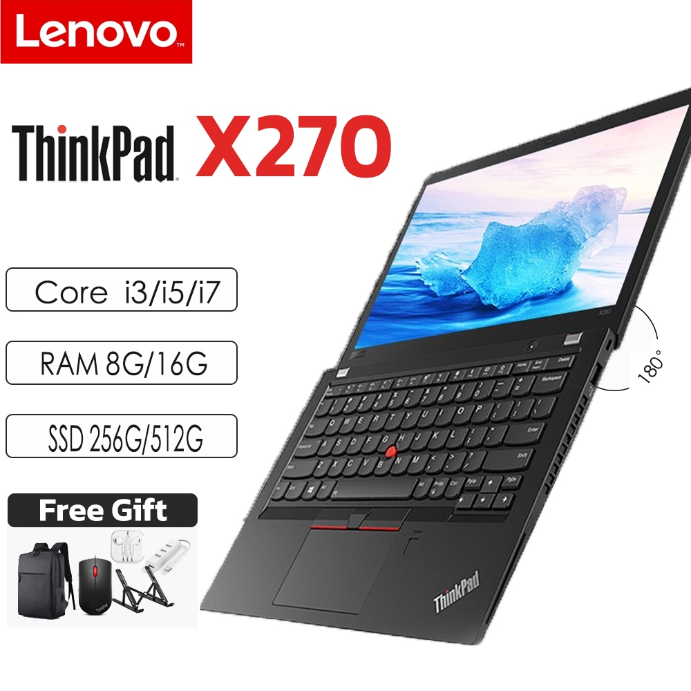 ThinkPad X270 laptop Intel Dual/Quad-Core i5/i7 DDR4 8G/16G RAM 128G ...