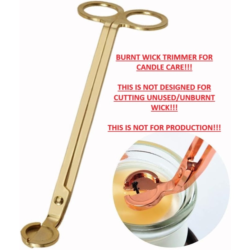 Wick Trimmer for Candle Burnt Wick Trimmer, Stainless Steel Candle Wick ...