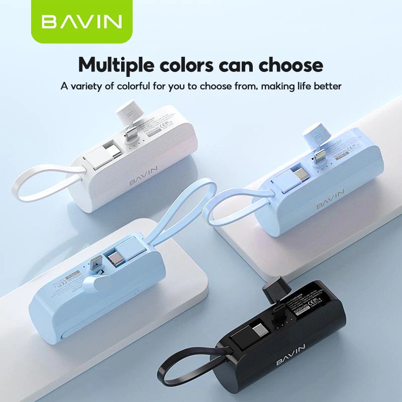 BAVIN portable powerbank 20000mAh Mini Fast Charging Portable PowerBank ...