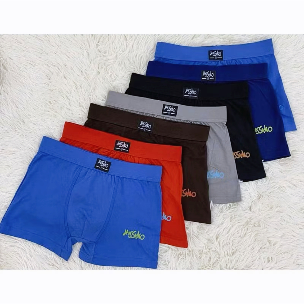 "Shopee Bestseller! Men's Cotton Boxer Briefs For Men - 6/12pcs, Big ...