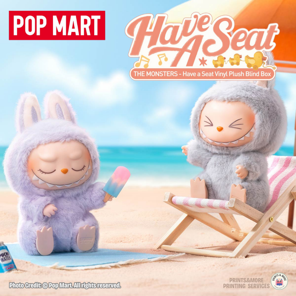 THE MONSTERS - Labubu V2 Have a Seat - Macarons Vinyl Face Blind Box ...