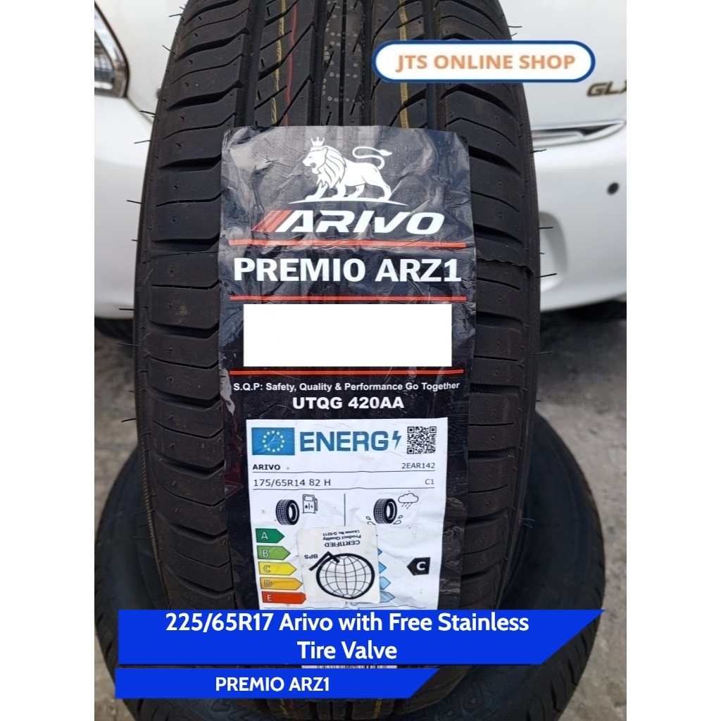 225/65R17 Arivo Premio ARZ1 with Free Stainless Tire Valve (PRE-ORDER) | Shopee Philippines