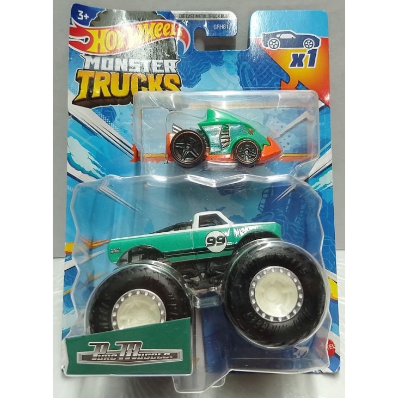 Hot Wheels Monster Trucks Pure Muscle Die-cast 1:64 scale, Includes 1:64 Diecast Car | Shopee ...
