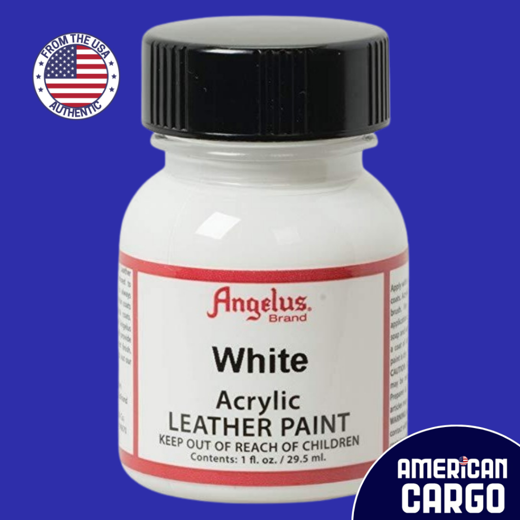 Angelus Acrylic Leather Paint 1 fl.oz (White) | Shopee Philippines