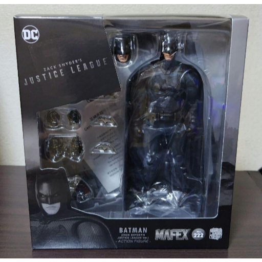 Authentic MAFEX No.222 BATMAN (ZACK SNYDER'S JUSTICE LEAGUE Ver.) Total ...