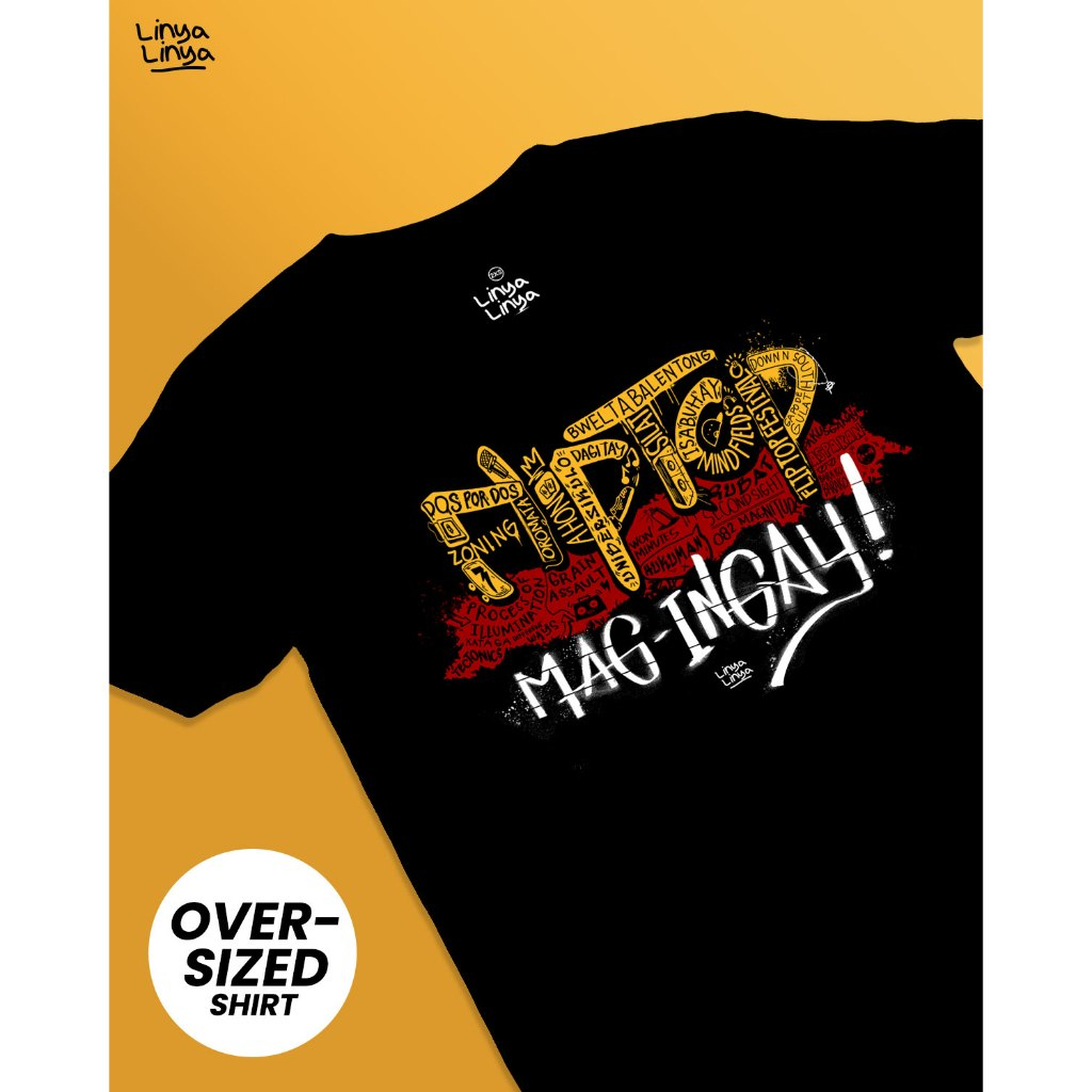 Linya-Linya x FlipTop : Mag-Ingay! -T-shirt | Shopee Philippines