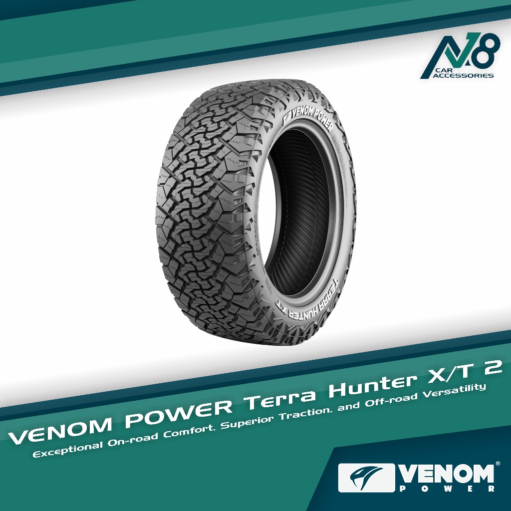 VENOM POWER Terra Hunter X/T 2 Genuine | Shopee Philippines