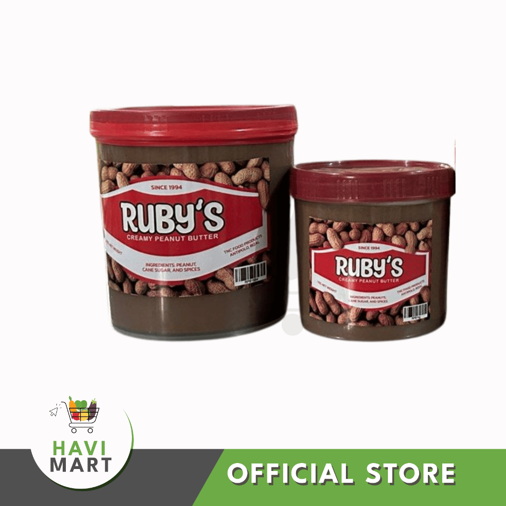 Peanut Butter Spread Rubys (Palaman Kare Kare) 1kg 2kg HAVI MART ...