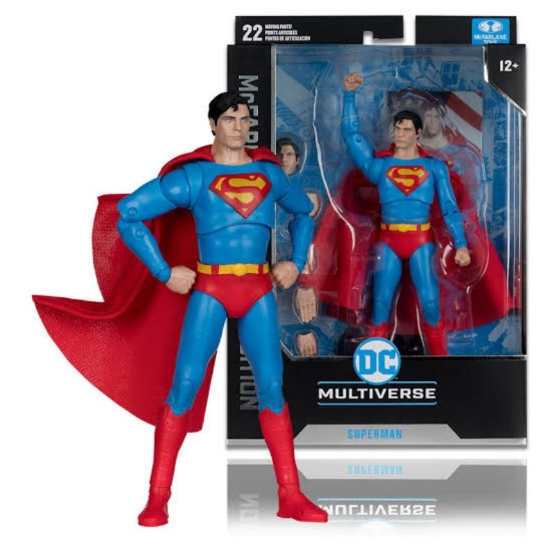 Mcfarlane Superman Christopher Reeves 1978 Collector Edition Shopee Philippines